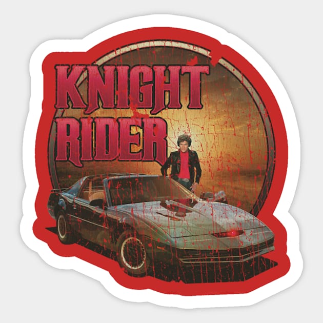 Knight Rider 1982 - (Verge Club) - Knight Rider - Sticker | TeePublic