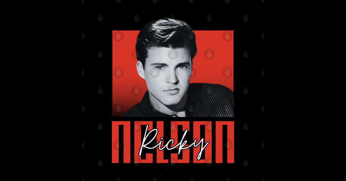 Ricky nelson - Ricky Nelson - Sticker | TeePublic