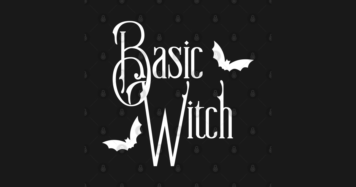 Basic Witch - Witch Halloween - T-Shirt | TeePublic