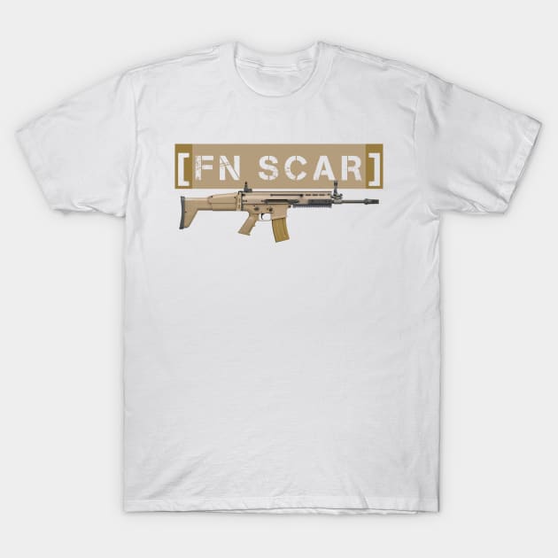 Assault Rifle FN SCAR - Assault Rifle - T-Shirt | TeePublic
