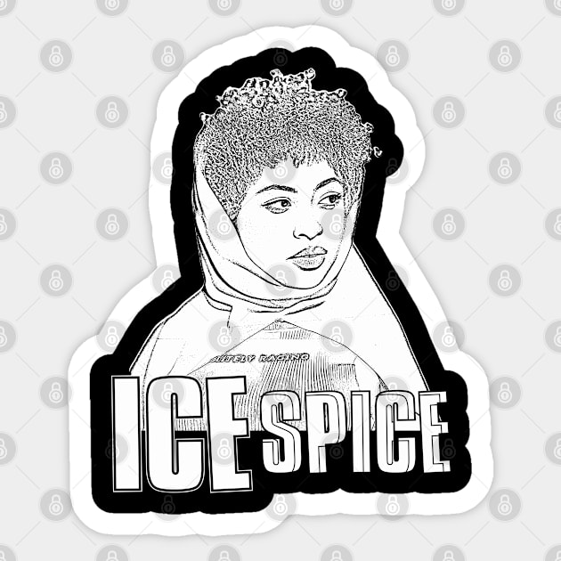 Ice Spice // Rapper - Ice Spice - Sticker | TeePublic