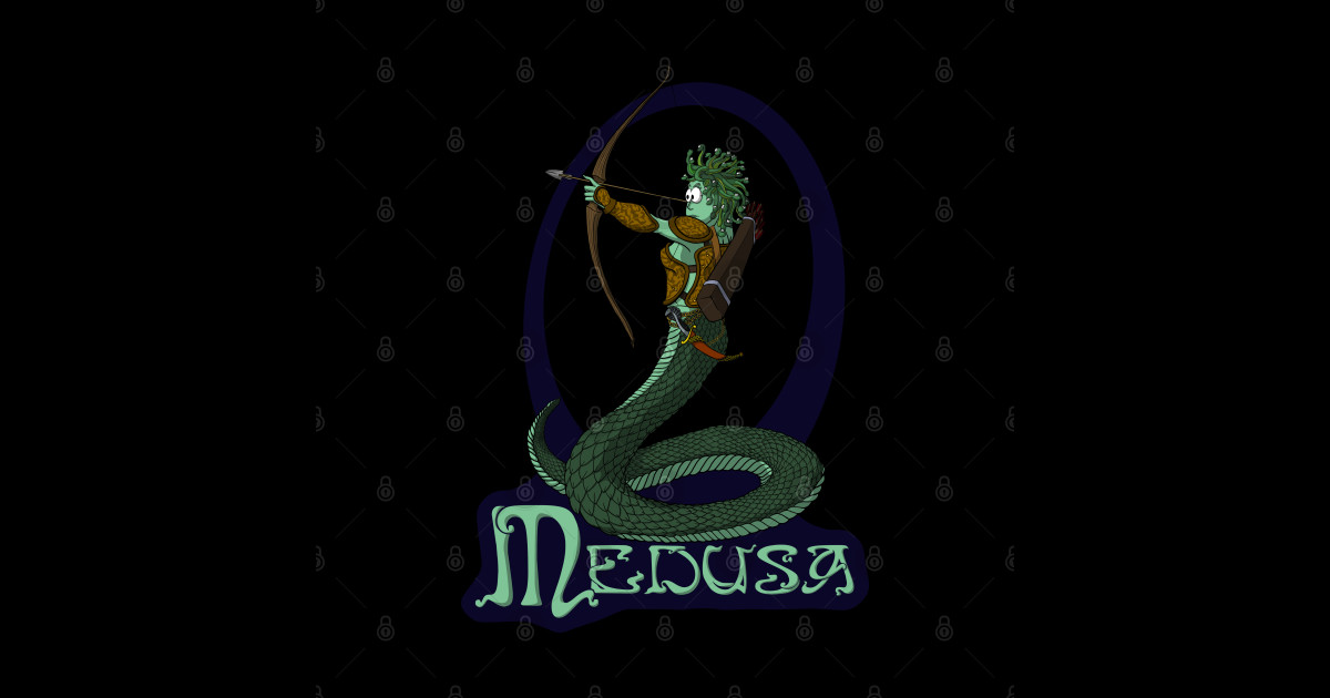 Medusa - Dnd - Sticker | TeePublic