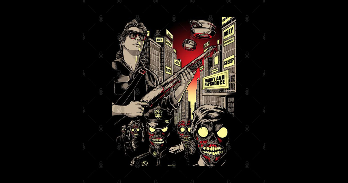 They Live - They Live - Sticker | TeePublic
