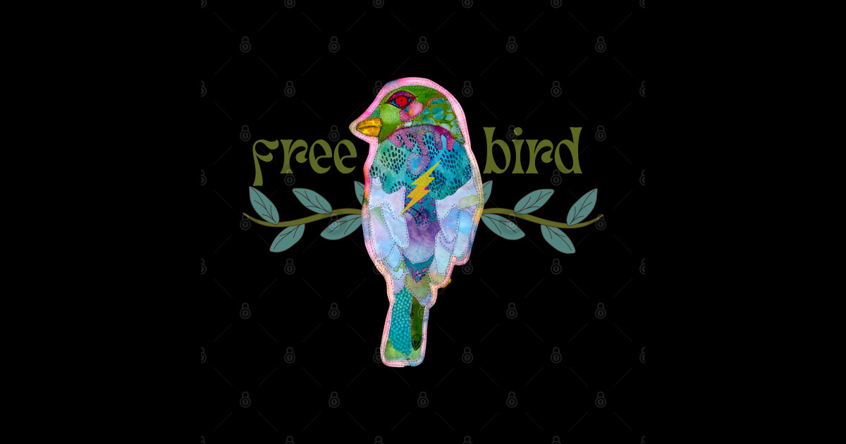 free bird - Lynyrd Skynyrd - Sticker | TeePublic