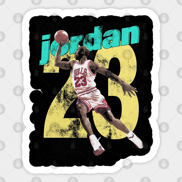 Michael Jordan 23 - Michael Jordan 23 - Sticker | TeePublic