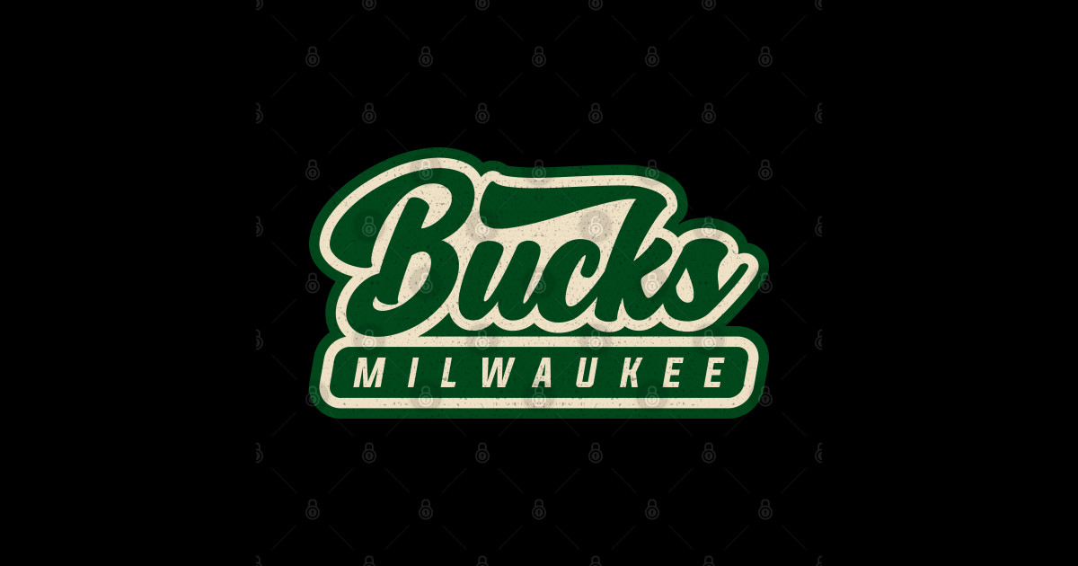 Milwaukee Bucks 01 - Bucks - Sticker | TeePublic