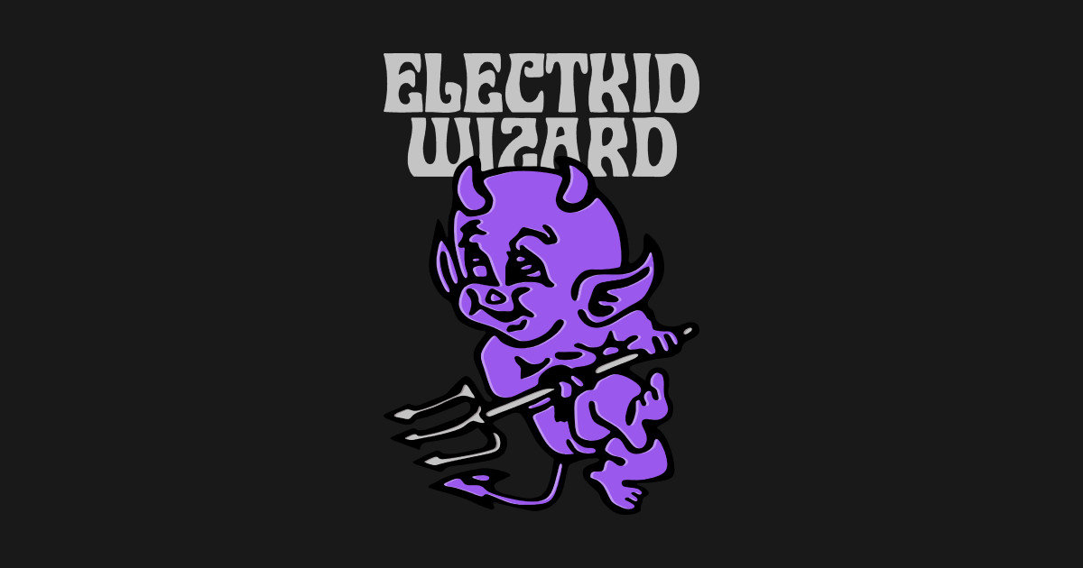 Electkid Wizard - Electric Wizard - T-Shirt | TeePublic