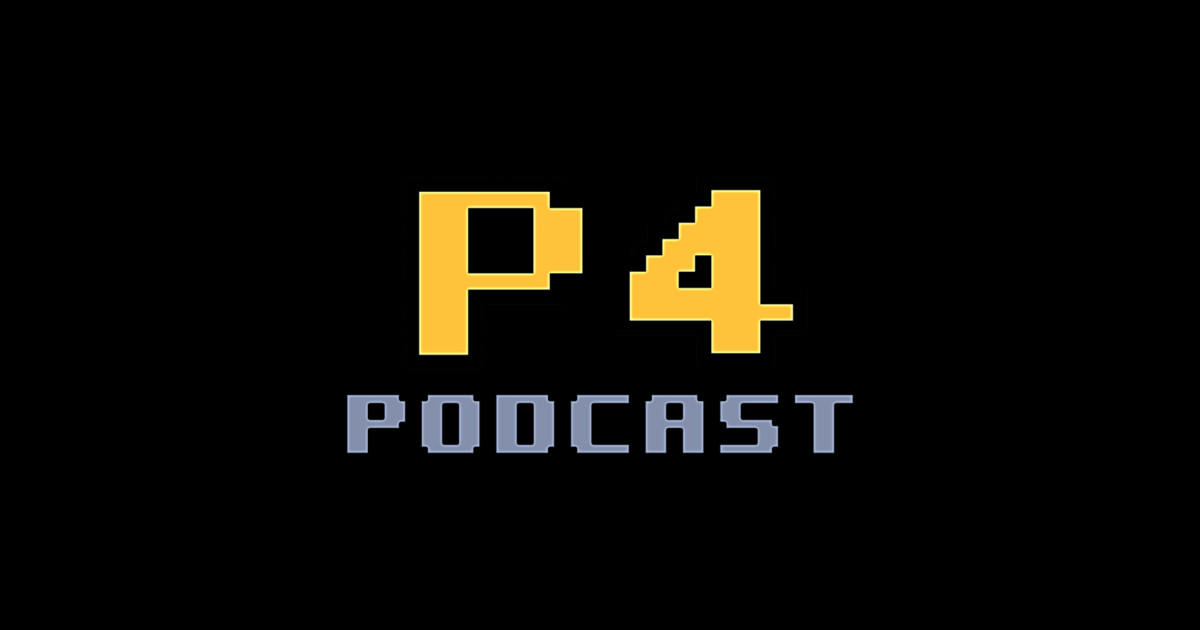 P4 Logo Shirt (no white border) - P4 - Sticker | TeePublic