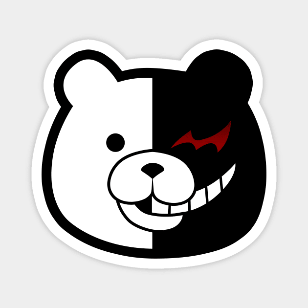 Monokuma! - Monokuma - Magnet | TeePublic
