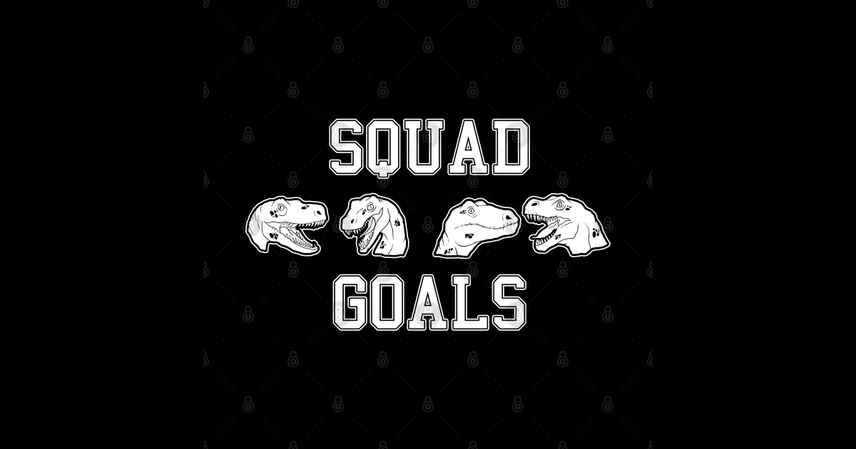 Squad goals - Squad Goals - Sticker | TeePublic