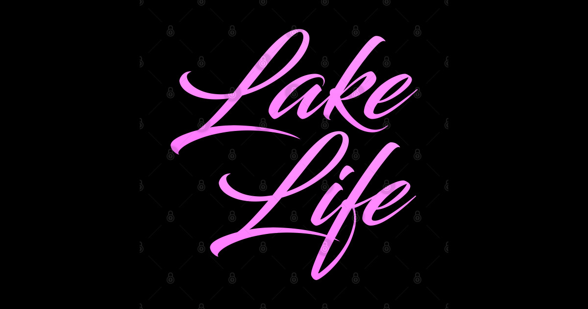 Lake Girl Lake Life Posters And Art Prints Teepublic