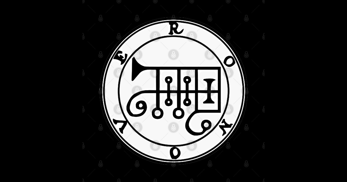 Ronove - Demon Sigil - Demon - Sticker | TeePublic