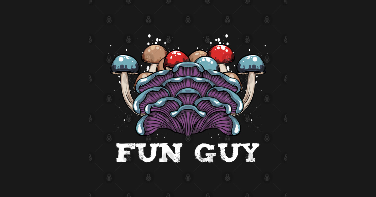 Mushrooms - Fun Guy - Fungi Pun - Mushroom - Tapestry | TeePublic