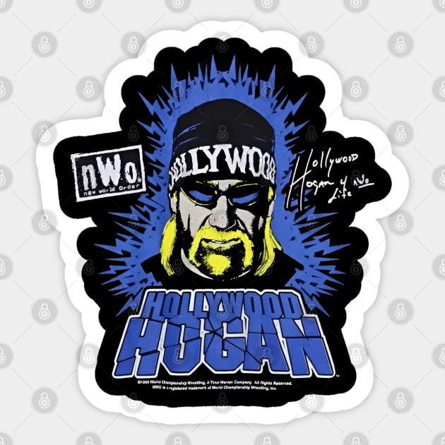 Hulk Hogan cartoon vintage - Hulk Hogan - Sticker | TeePublic