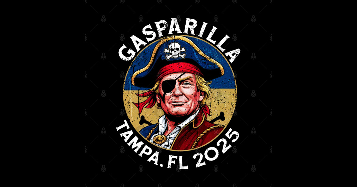 Trump Pirate Gasparilla Tampa - Trump Gasparilla Tampa - Sticker ...