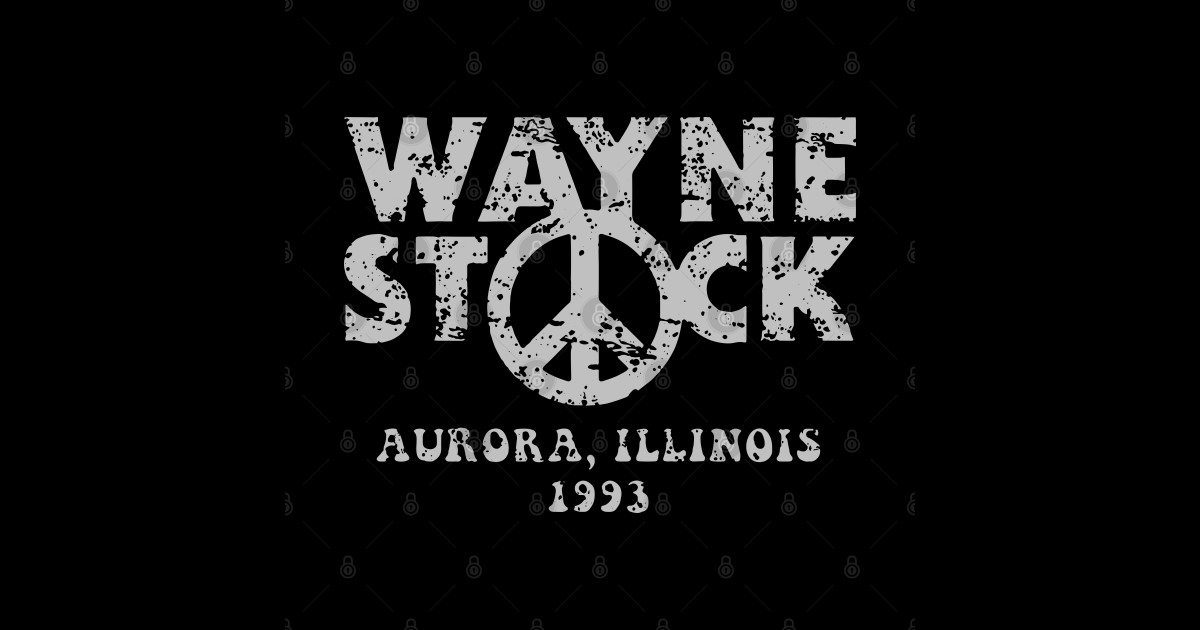 WAYNE STOCK - Waynes World - Sticker | TeePublic