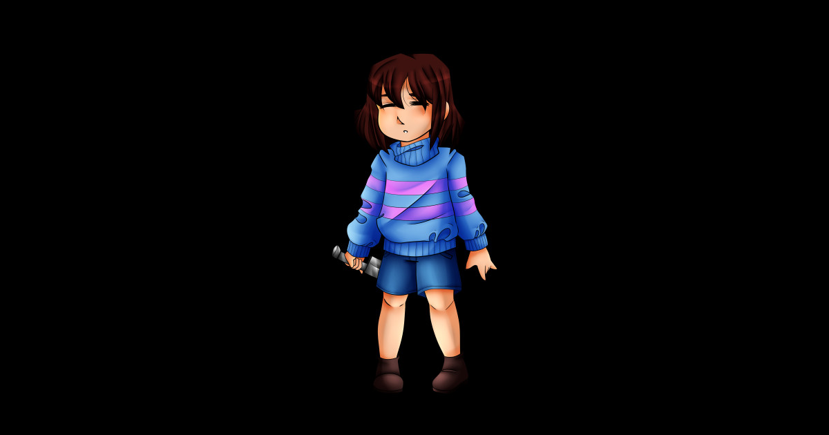 Frisk - Undertale - Sticker | TeePublic