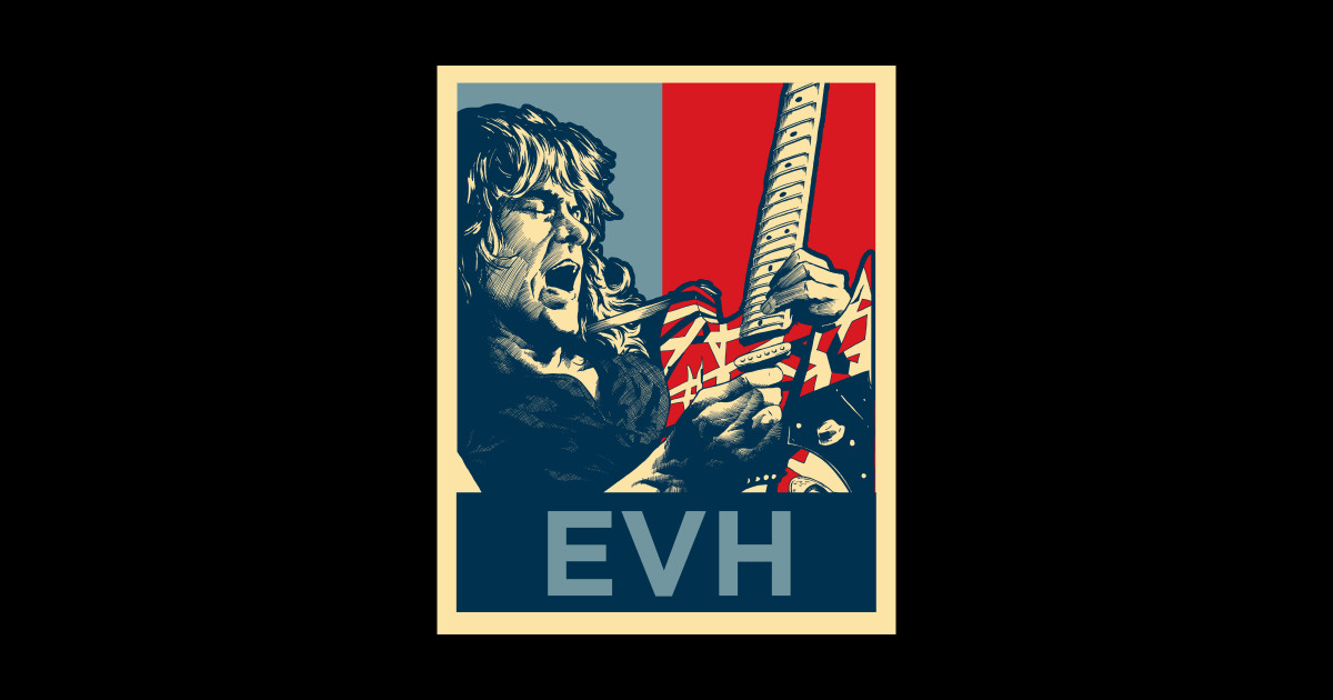 EVH Hope - Van Halen - Sticker | TeePublic
