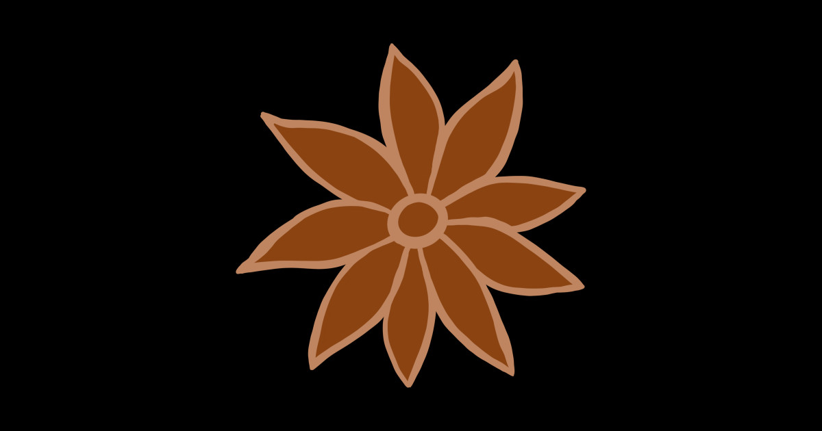 70's Inspired Brown Flower - 70s - Sticker | TeePublic