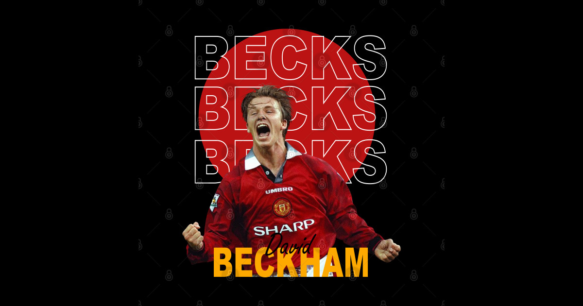 David Beckham - Beckham - Sticker | TeePublic