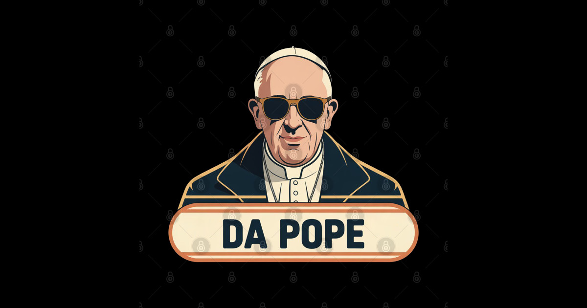 DA POPE - POPE LEO XIV - Pope Leo - Sticker | TeePublic