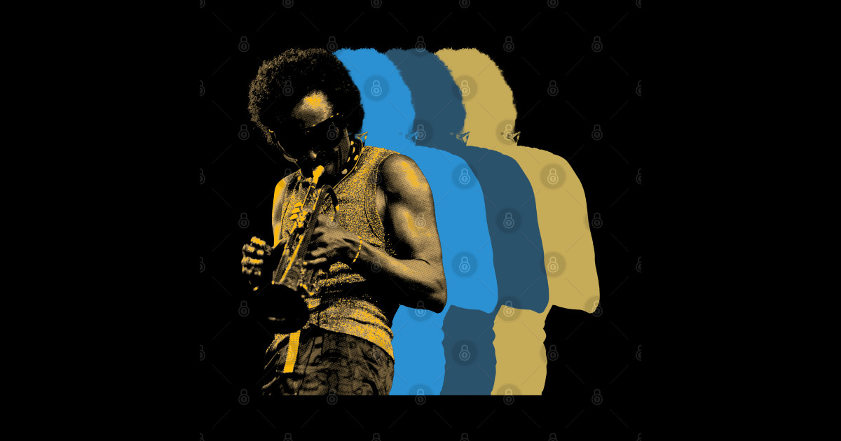 Vintage Miles Davis Rainbow - Miles Davis - Sticker | TeePublic
