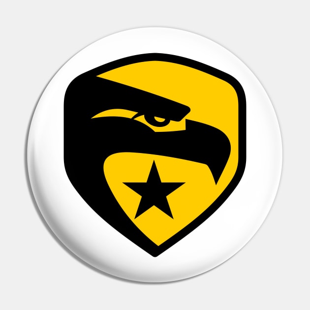 GI Joe - full size yellow - Gi Joe - Pin | TeePublic