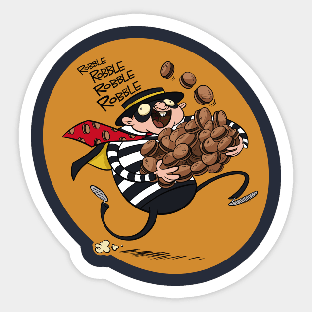 Hamburglar - Mcdonalds - Sticker | TeePublic