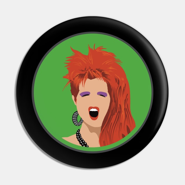 Minimal Lauper - Cyndi Lauper - Pin | TeePublic