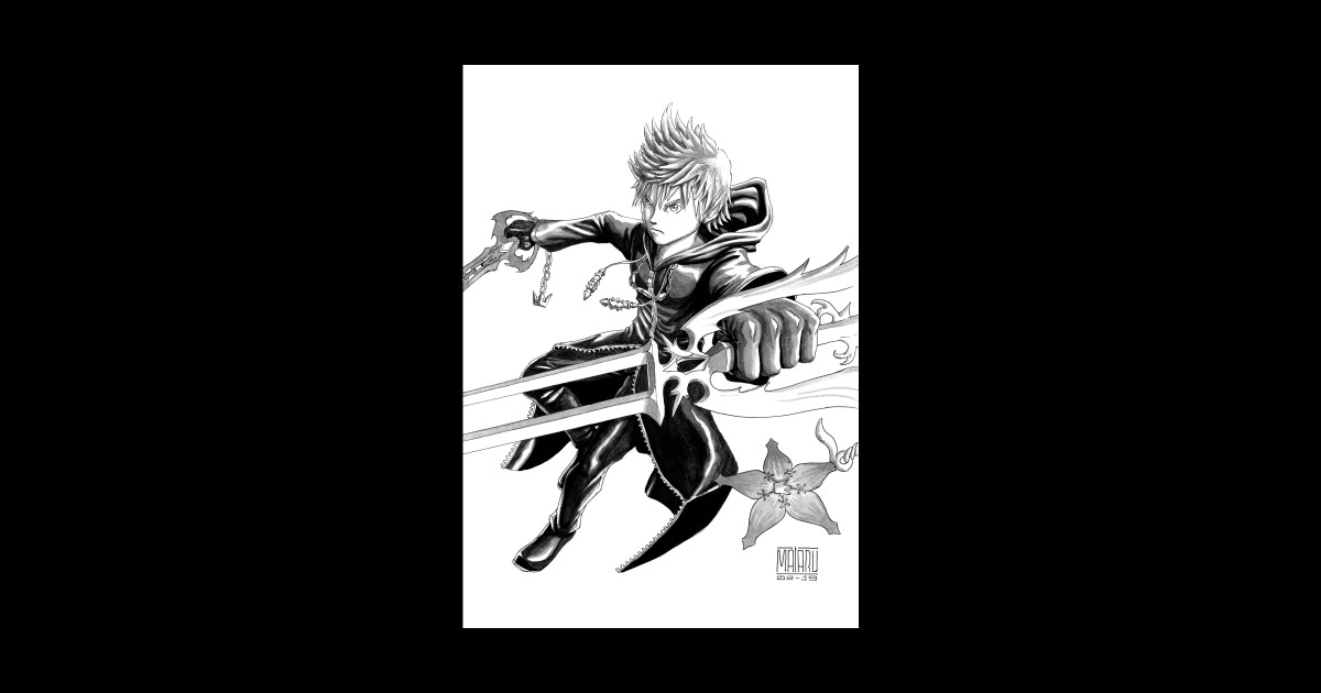 Roxas, the key of destiny - Roxas - Sticker | TeePublic