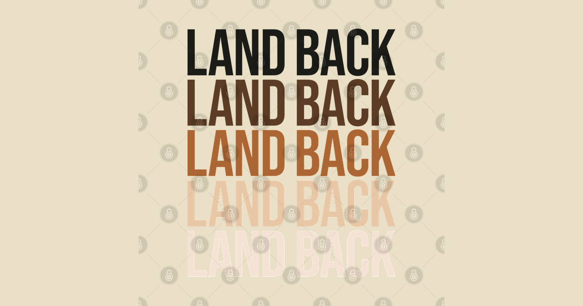 Land Back - Indigenous Rights - T-Shirt | TeePublic