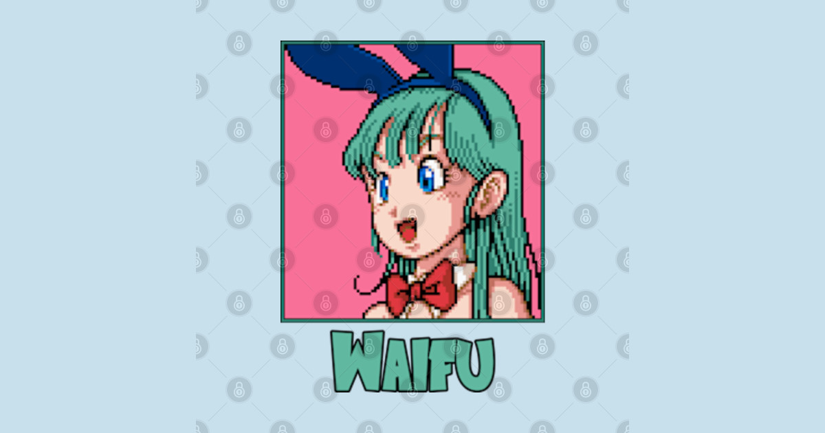Waifu Bulma - Bulma - T-Shirt | TeePublic