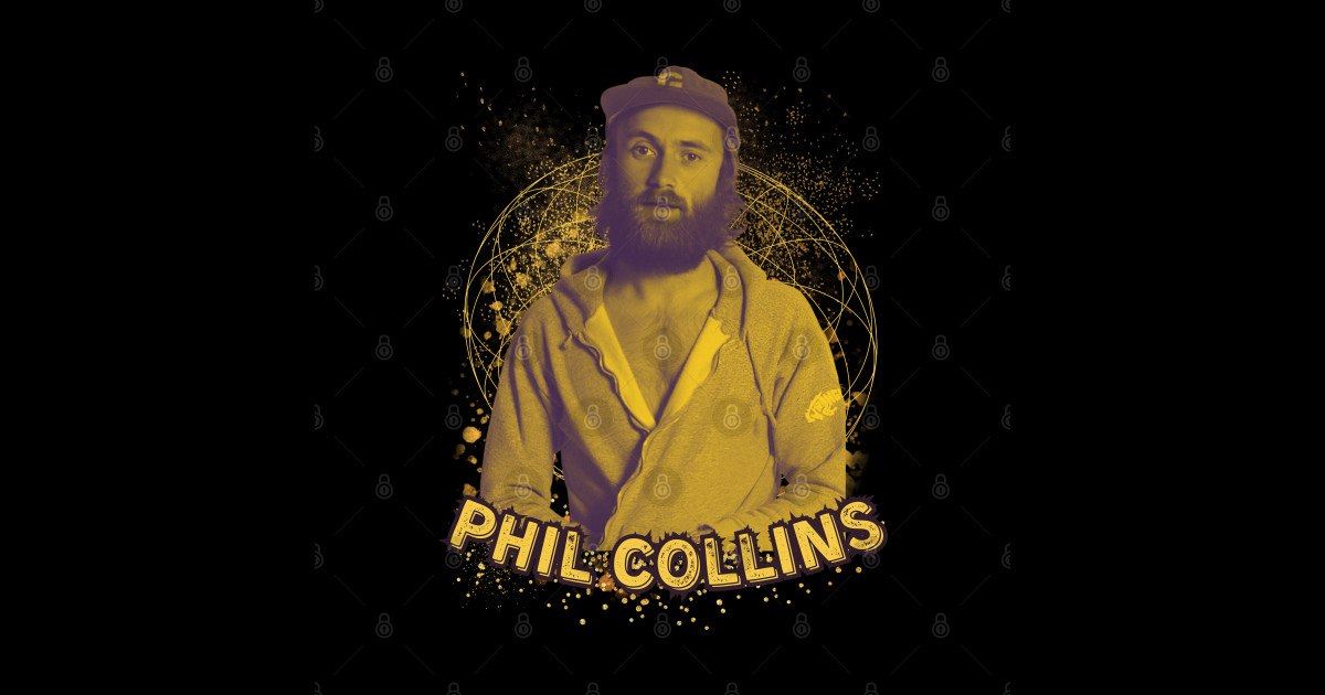 Phil Collins - Phil Collins - Sticker | TeePublic