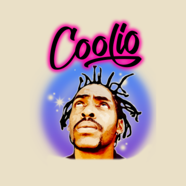 Coolio / Airbrush Style Fan Art - Coolio - Tapestry | TeePublic