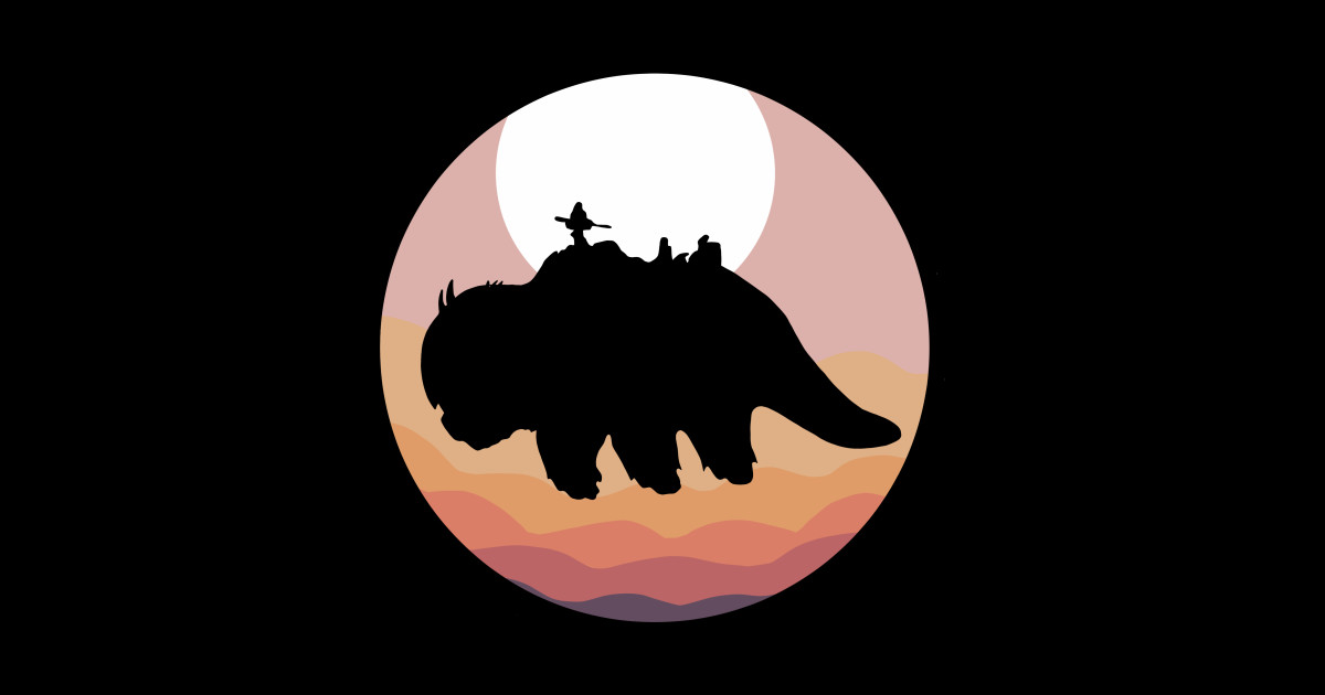 Appa - Avatar The Last Airbender - Sticker | TeePublic