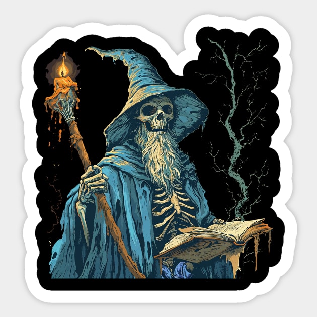 dead wizard - Dead - Sticker | TeePublic