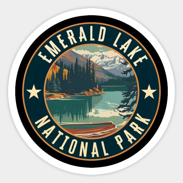 Emerald Lake National Park - Emerald Lake National Park - Sticker ...