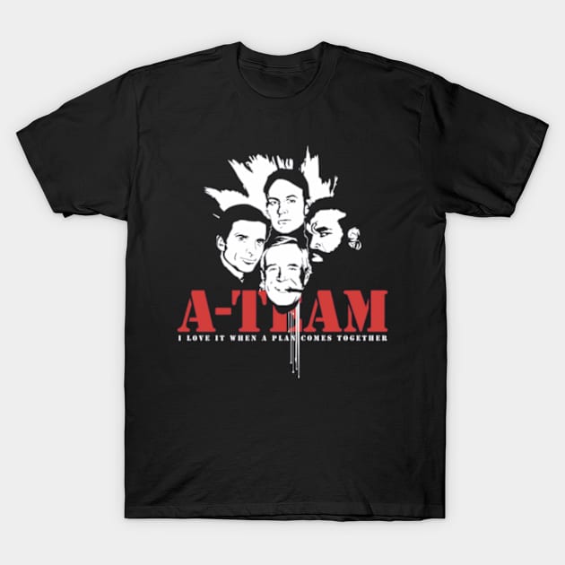 the a team new 1 - The A Team - T-Shirt | TeePublic