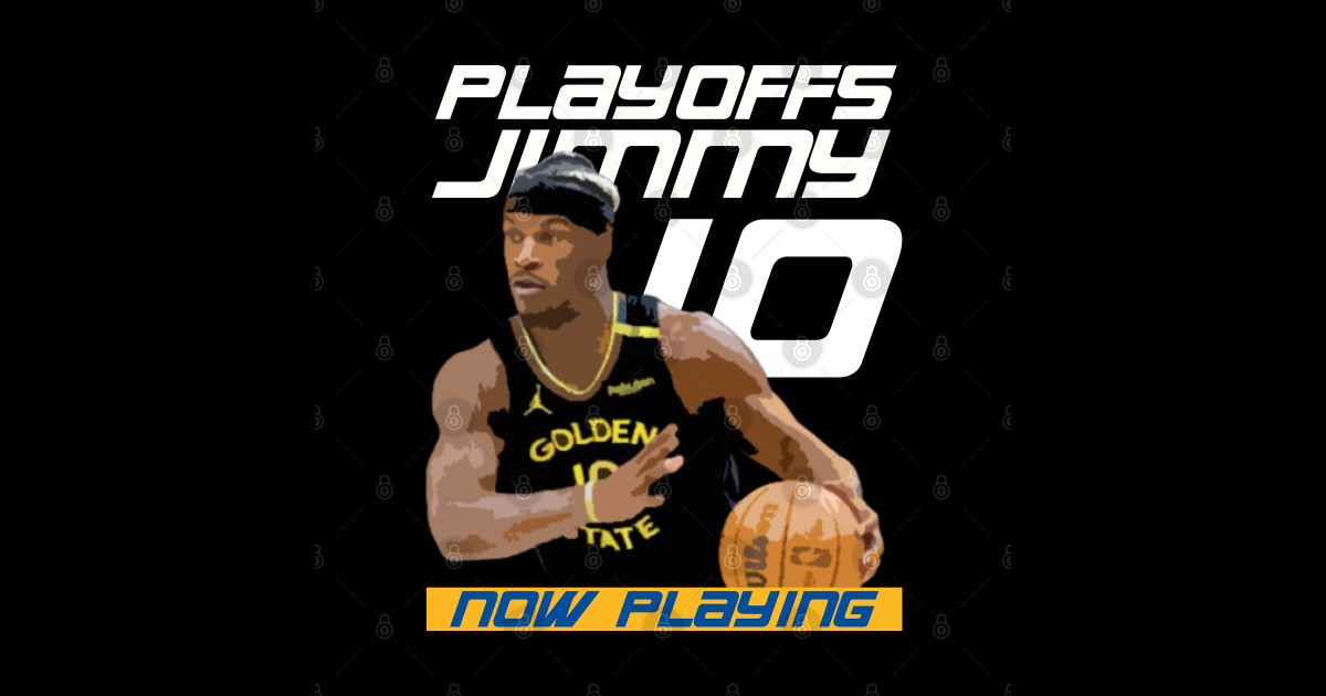 Now Playing Playoffs Jimmy GSW 2025 B - Playoffs Jimmy Gsw - Sticker ...