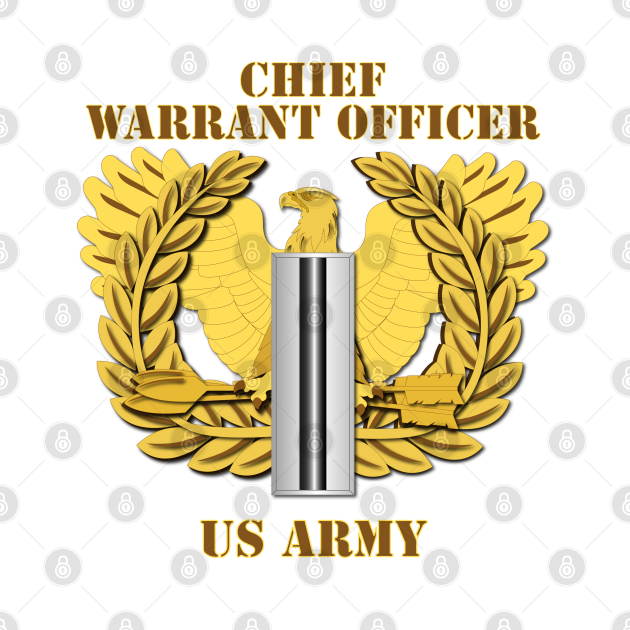 Emblem - Warrant Officer - CW5 - Veteran - Pin | TeePublic