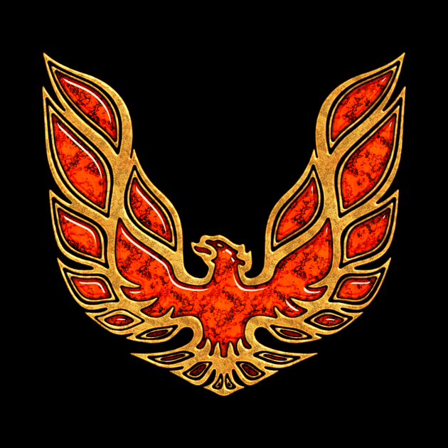 Firebird logo - Firebird Hood Logo - Tapestry | TeePublic