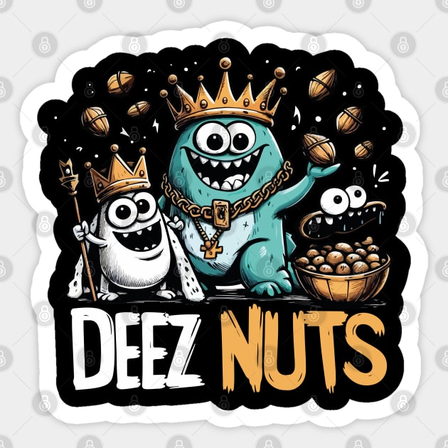 Deez Nuts Monster - Deez Nuts - Sticker | TeePublic