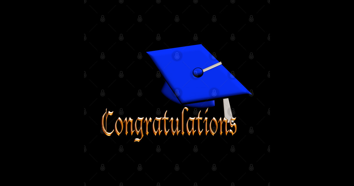 Graduation Hat - Graduation - Sticker | TeePublic