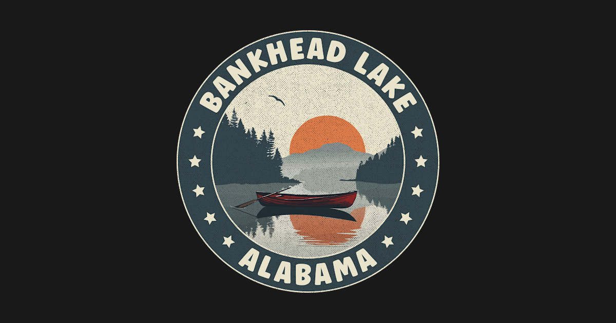 Bankhead Lake Alabama Sunset - Bankhead Lake - T-Shirt | TeePublic