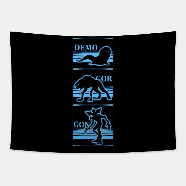 Demogorgon Evolution Stranger Things - Demogorgon Evolution - Tapestry ...