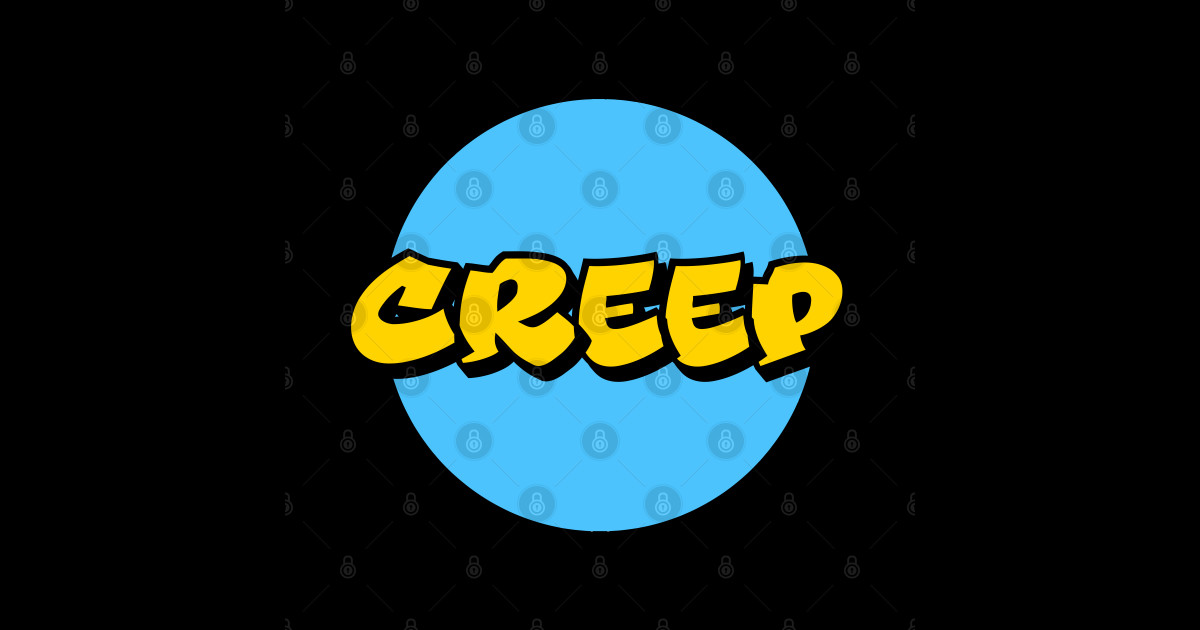 Creep Radiohead Lyrics - Creep - Sticker | TeePublic