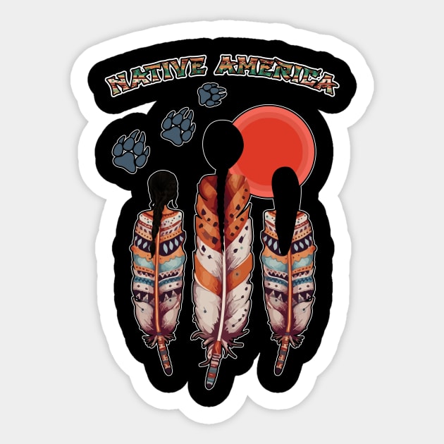 Native American - Native American - Sticker | TeePublic