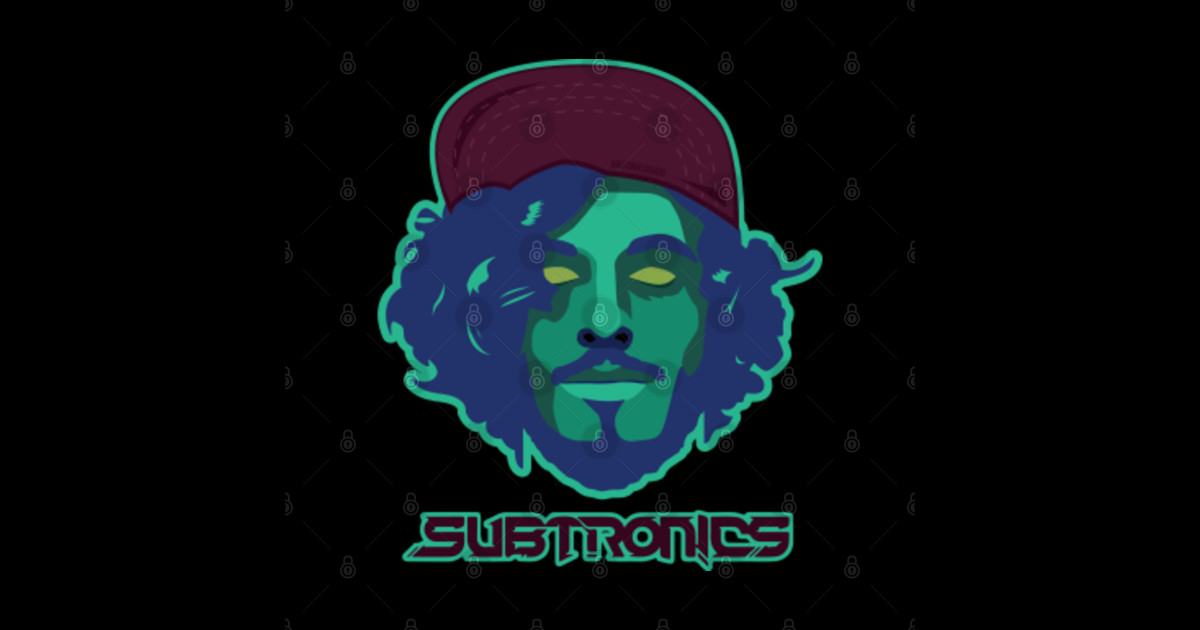 Subtronics Vector Art - Edm - Sticker | TeePublic