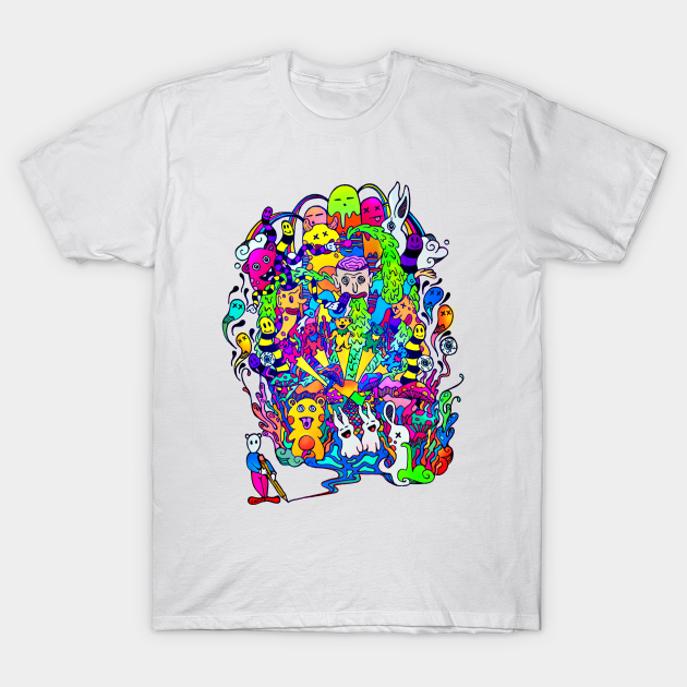 LSD Colors - Retro - T-Shirt | TeePublic