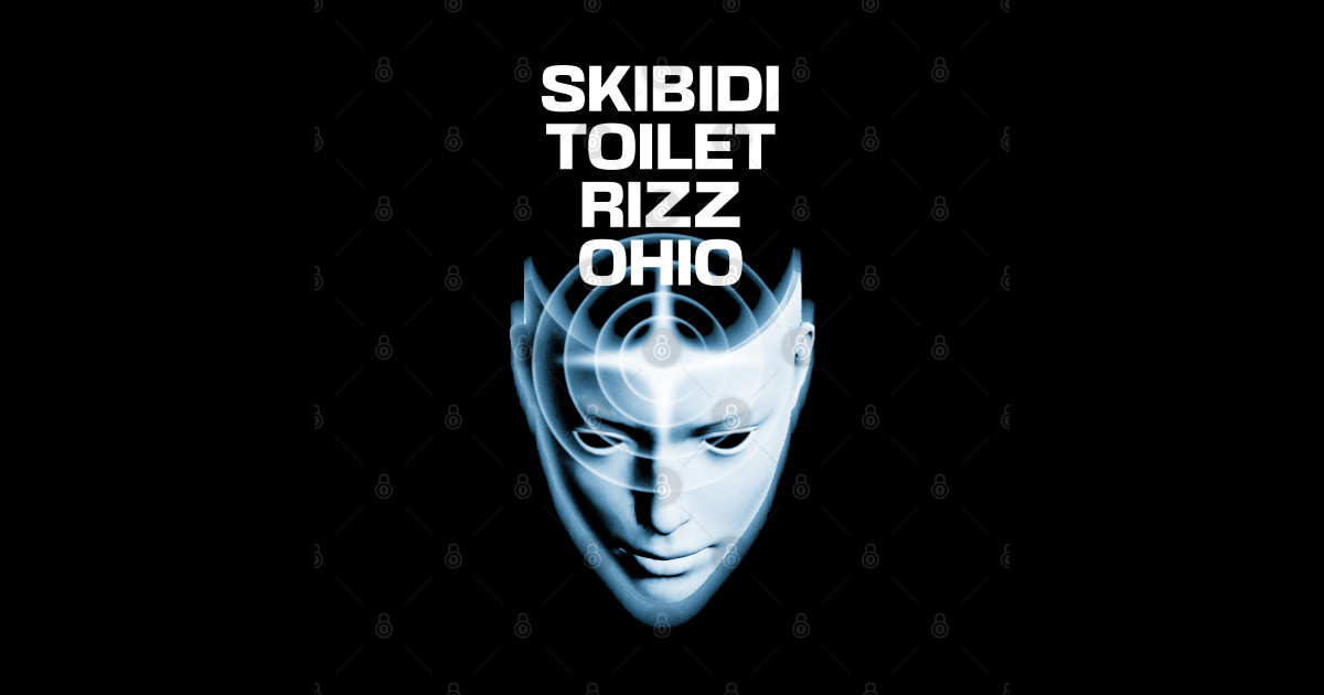 Skibidi Toilet Rizz Ohio - Skibidi - Sticker | TeePublic